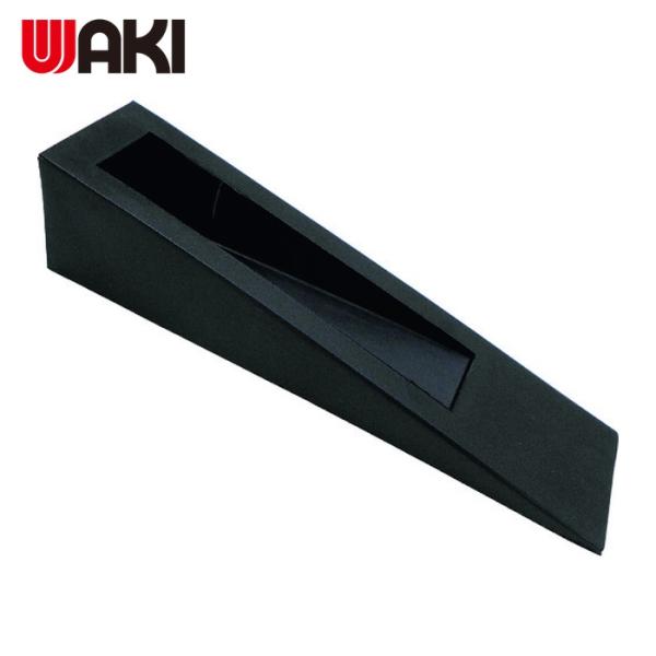 特長●国産のエラストマー樹脂製のドアストッパーです。●ドアと床の隙間に差し込んでください。●ストッパーの凹凸でドアを開いたまま押さえることができます。用途●室内の扉に。