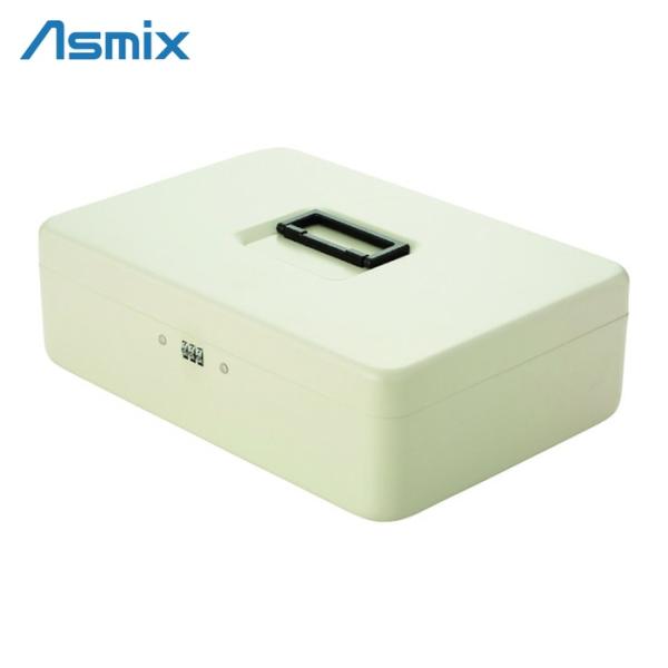 特長●３桁のダイヤル錠付きのスチール製保管ボックスです。●ワイヤー付きだから持ち去り防止に役立ちます。●持ち運びしやすい取っ手付き、A4クリアファイルがそのまま収納できるゆったりサイズ。