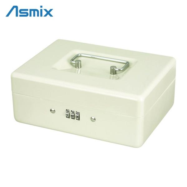 特長●３桁のダイヤル錠付きのスチール製保管ボックスです。●盗難防止ワイヤー付です。●持ち運びしやすい取っ手付き、コンパクトサイズでA6サイズ収納