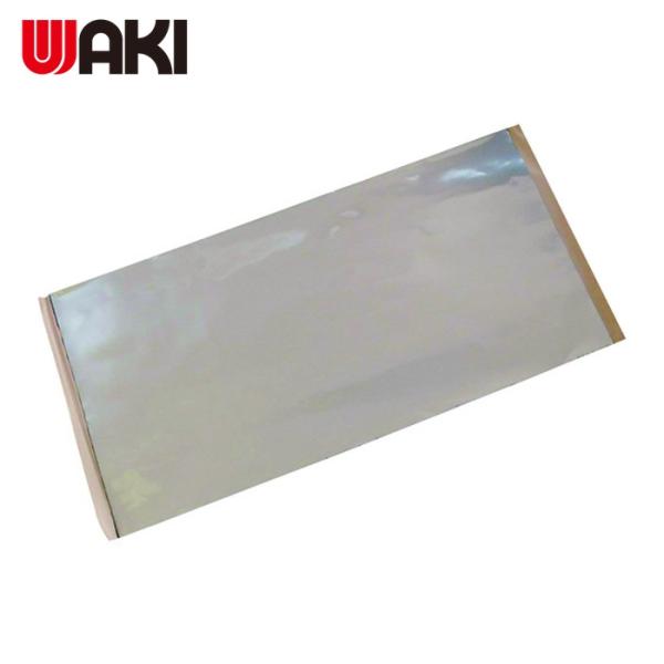 WAKI 防振材(下敷きタイプ)|特長:振動する板材など(金属、樹脂等)に貼り付けることで、振動により発生する騒音を低減させる事の出来るシート状の制振材です。