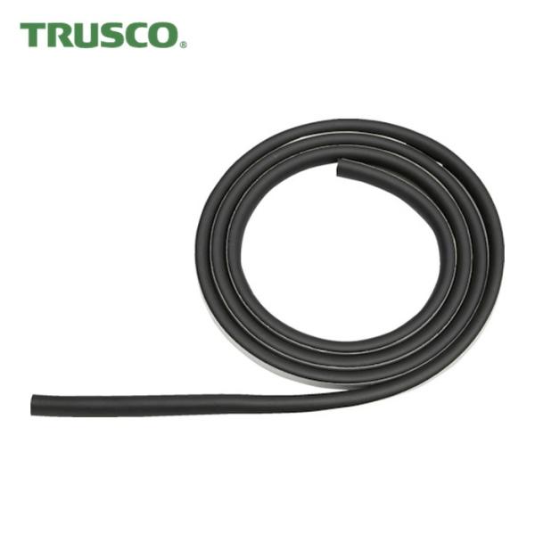 TRUSCO クッション(半円型)|特長:粘着付ですのですぐに貼ることができます。 発泡ラバーのスポンジで対象物を衝撃のキズなどから守ります。 使い勝手の良い、天井高に合わせた2。