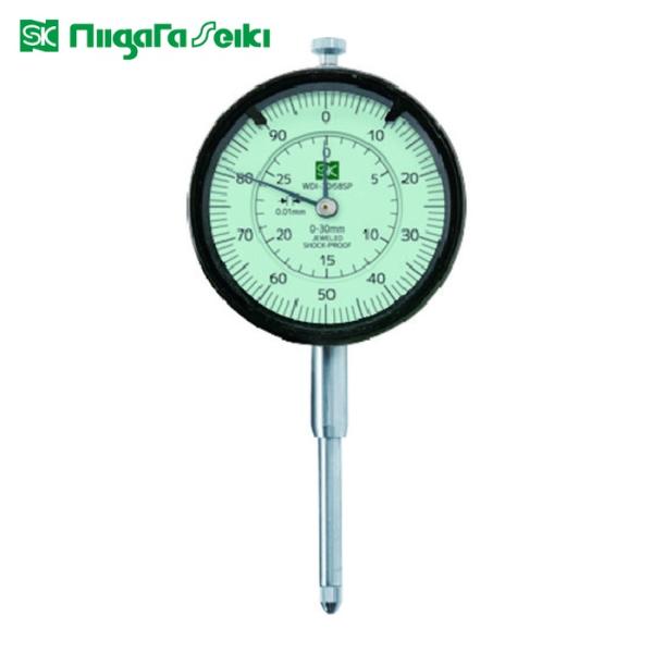 SK ダイヤルゲージ|特長:自動車エンジン等(点火時期・ピストン上死点)調整の必需品です。 精度保証のため、検査時の数値を記した検査表付です。 リミット針を装着しています。