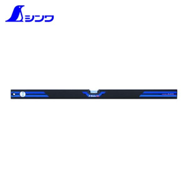 シンワ アルミ製水平器|特長:気泡管カバー付で傷や汚れから気泡管を守ります。 強力なヨークマグネット付。 パイプ測定可能なV字溝付。