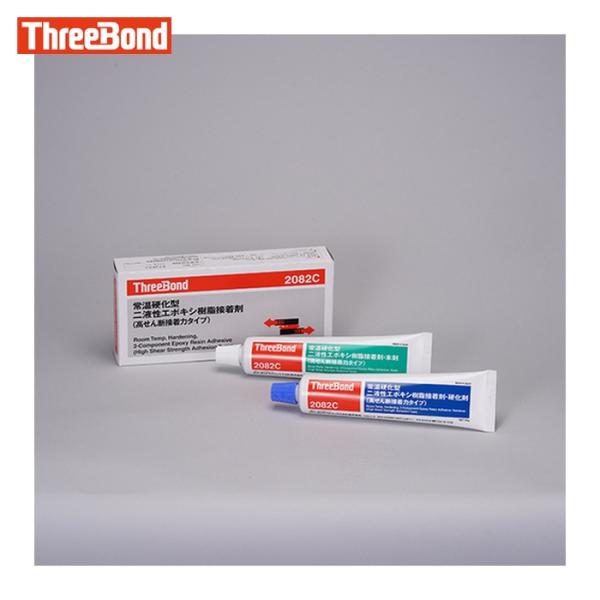 THREEBOND エポキシ系接着剤2液タイプ|特長:せん断強度の高い2液性エポキシ樹脂接着剤です。 高せん断接着力を発揮します。