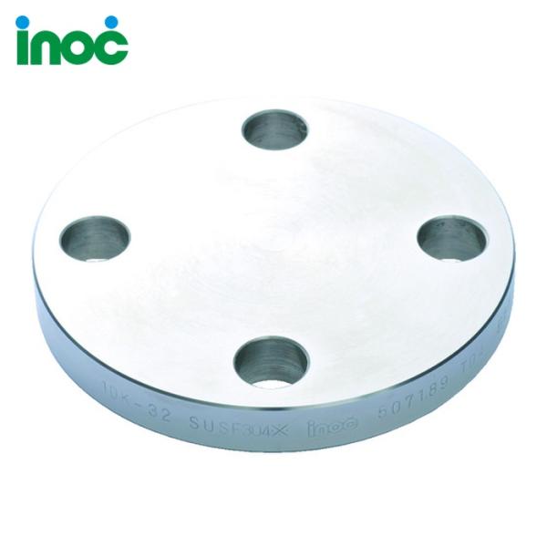 inoc フランジ(ステンレス製)|特長:耐食性に優れたステンレス製のフランジです。