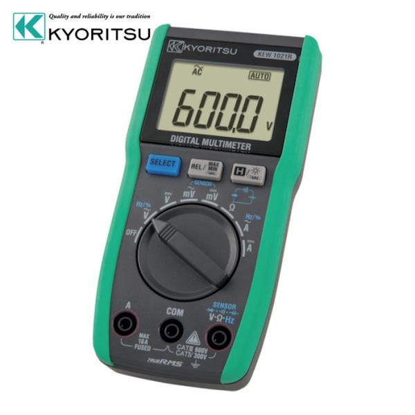 KYORITSU デジタルテスタ|特長:安全性に配慮した現場用デジタルマルチメータです。