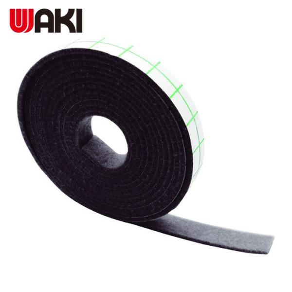 WAKI イス用クッション|特長:粘着タイプで簡単貼り付けです。