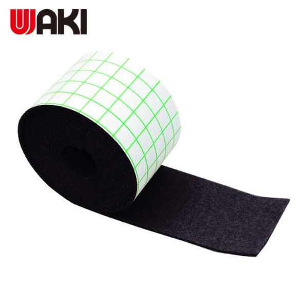 WAKI イス用クッション|特長:粘着タイプで簡単貼り付けです。