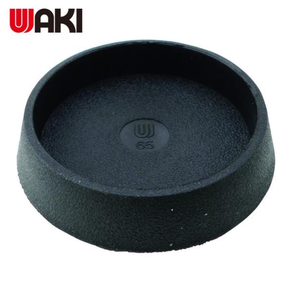 WAKI イス用キャップ|特長:耐磨耗性に優れ変形風化色落ちしにくいエラストマー樹脂製です。