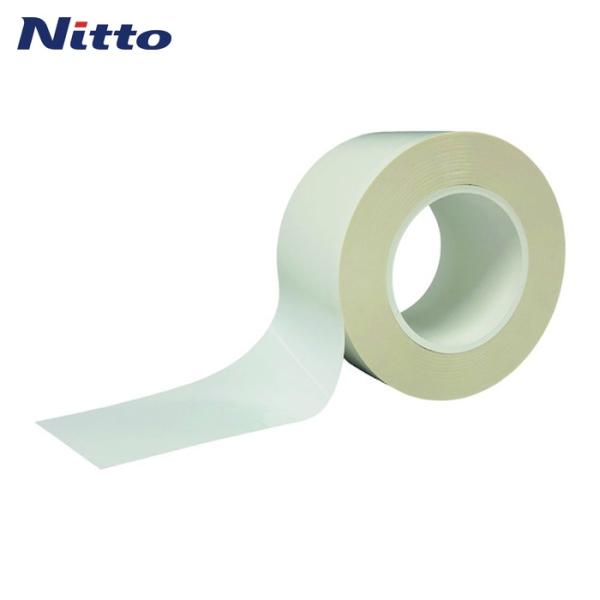 ニトムズ ラインテープ|特長:耐久性に優れ、環境に優しく、作業性も抜群のラインテープです。 はくり紙が無く、長巻なので長い距離でも貼りやすく作業効率が上がります。 耐油性に優れています。