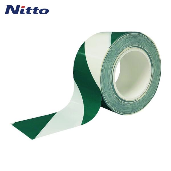 ニトムズ ラインテープ|特長:耐久性に優れ、環境に優しく、作業性も抜群のラインテープです。 はくり紙が無く、長巻なので長い距離でも貼りやすく作業効率が上がります。 耐油性に優れています。