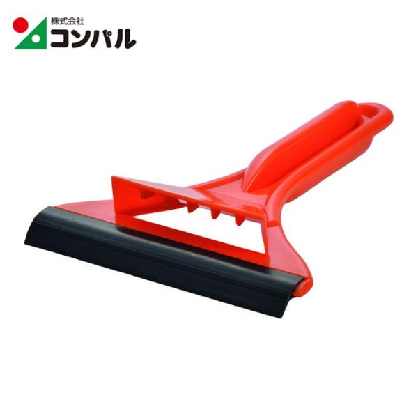 コンパル 除雪ブラシ|特長:強靭なスクレーパーが霜や凍った雪、氷結を除去します。 幅広の水切りワイパーで作業が効率的に行えます。 両面どちらからでも握りやすいグリップ形状になっています。