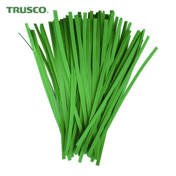 TRUSCO 園芸ネット結束用品|特長:ペーパーで被覆しワイヤーを園芸用に使いやすくしたカット品です。 簡単にネジって、くくる事ができ繰り返し使用できます。 ペーパータイプなので結束時のズレが少なくシッカリくくれます。