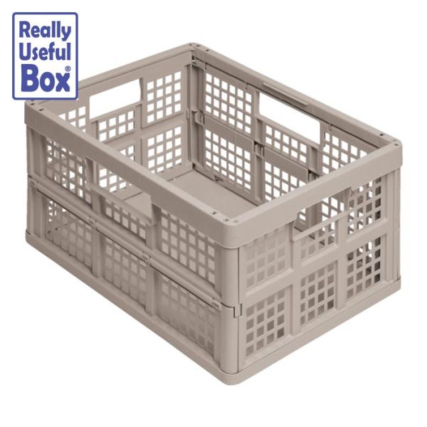 RUP 折りたたみメッシュコンテナ|特長:簡単に折りたたみできます。 通気性の良いメッシュタイプです。