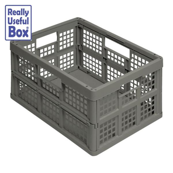 RUP 折りたたみメッシュコンテナ|特長:簡単に折りたたみできます。 通気性の良いメッシュタイプです。