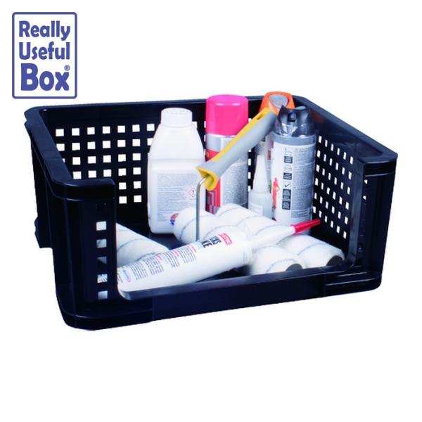 RUP メッシュコンテナ|特長:非常に頑丈で壊れにくいイギリス製のメッシュコンテナです。 物を出し入れしやすく多目的に使用できます。 スタッキング(積み上げ)が可能です。