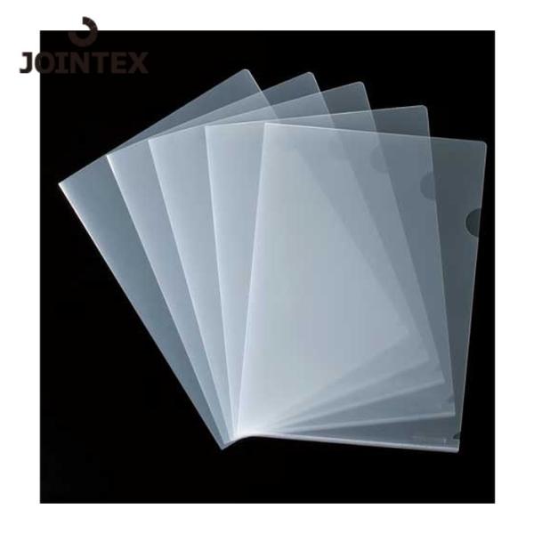 JTX クリアファイル|特長:環境に配慮した再生PPのクリアホルダーです。