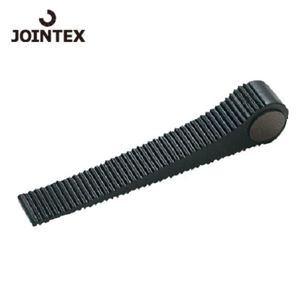 JTX ドアストッパー|特長:ドアの解放時に便利なドアストッパーです。 使わない時は金属製ドアにつけておくことができます。 マグネット付です。