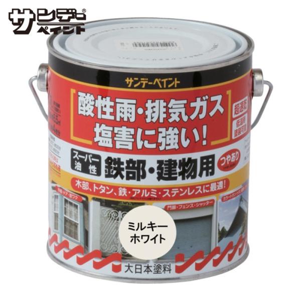 ・酸性雨・排気ガス・塩害に強い超速乾油性多目的塗料です。・色:ミルキーホワイト・容量(L):0.7・アクリル変性アルキド樹脂系塗料-ブランド : サンデーペイント メーカー : サンデーペイント品番 : 251063発注コード : 201-...
