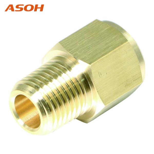 ASOH 配管継手|特長:PT外ネジ×PF内ネジの継手です。