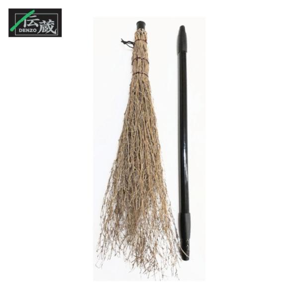伝蔵 ほうき|特長:じょいんと竹箒とじょいんと伸縮柄のセット商品です。 伸縮する柄と、箒の部分が取り付け取り外しの可能な竹箒になります。 伸縮柄は長さ680mm~1170mmの間で伸縮が可能です。