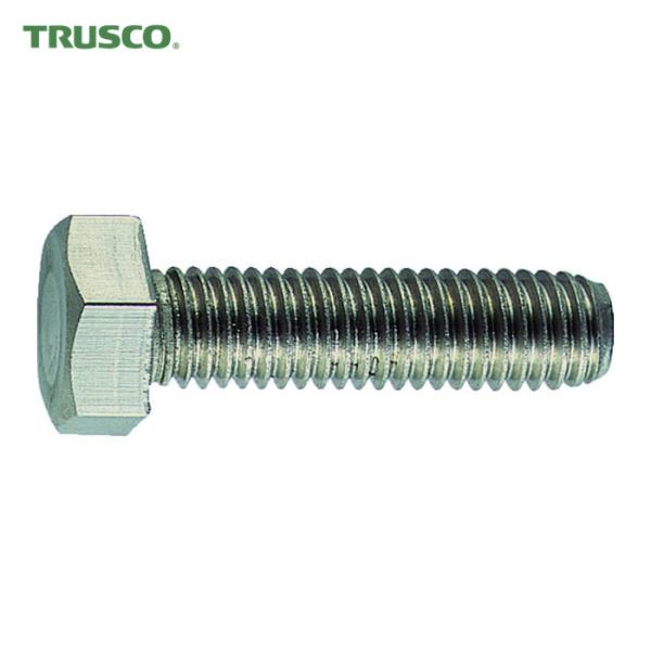 TRUSCO 六角ボルト|特長:耐食性のあるステンレス(SUS304)の材質を使用しています。