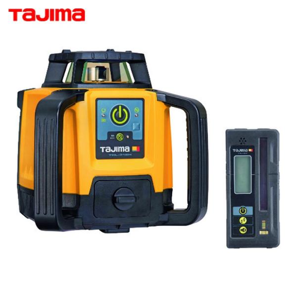 タジマ 回転レーザー|特長:戸建て基礎など小規模現場でも安全に使えるレーザークラス1・最大直径500mまでレベル出し可能です。 (TRL・RCV使用時)・自動整準± 5 の完全自動レベルです。 三脚に取付けやすいデュアルハンドル採用・機器が...