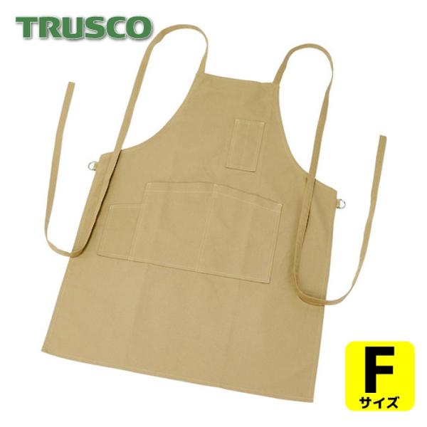 TRUSCO エプロン|特長:たすき掛けタイプの帆布素材を使用したエプロンです。 トラスコPB品のツールボックスT・190シリーズに色味を合わせ、ステッチの色にも拘ったデザイン性のあるエプロンです。 胸ポケットは、仕切り付きでペンなどの細い...