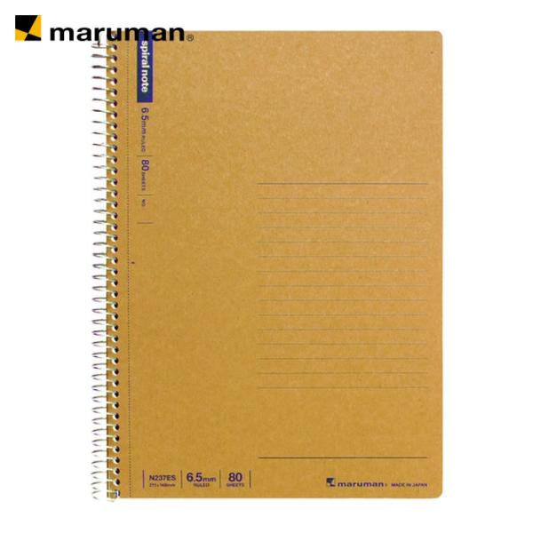 maruman ノート|特長:実用性、デザイン性に優れた表紙、書き味の良い本文紙、安全なコイルループ、高精度の切り取りミシン目など、マルマンの持つ製造技術を活かした、繰り返し使いたくなる新しい定番ノートです。 用紙は書き味を追求したマルマン...