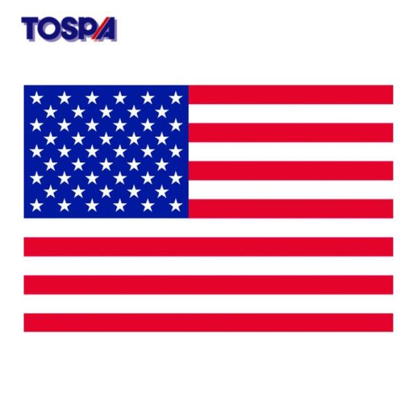 東京製旗 標示旗|特長:厚手のポりエステル素材でシワになりにくいです。