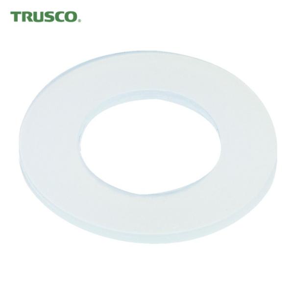 TRUSCO 平ワッシャー|特長:PA6(6ナイロン)は結晶性の強度と耐熱性に優れた強度と耐熱性に優れたエンジニアリングプラスチックです。 耐摩耗性で自己潤滑性に優れています。 耐油性があります。