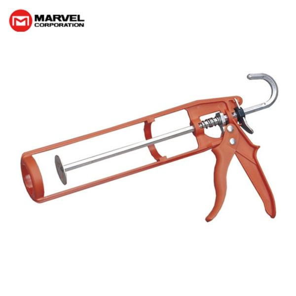 特長●操作楽々軽量タイプです。作業中のシリコーンシーラントのタレを最小限に食い止めるタレ防止機構付です。