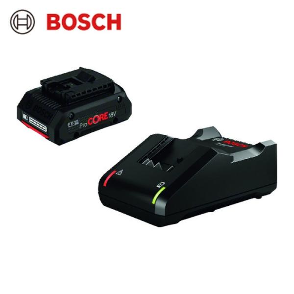 ・次世代型高出力バッテリーProCORE18V4.0×1個に充電器GAL18V-40がついたお買い得セットです。・バッテリー:ボッシュプロ用18Vバッテリー工具の電源に。・充電器:ボッシュプロ用14.4V及び18Vリチウムイオンバッテリーの...