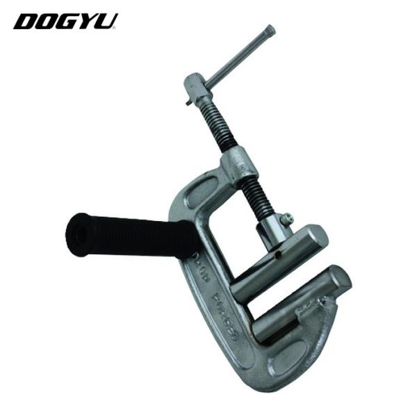 DOGYU パイプ断水機|特長:コンパクトサイズなので緊急用として車の中に置いておくことができます。 17mmラチェットを使用し手動でしめる、または17mmソケットを使用しインパクトでしめることもできます。