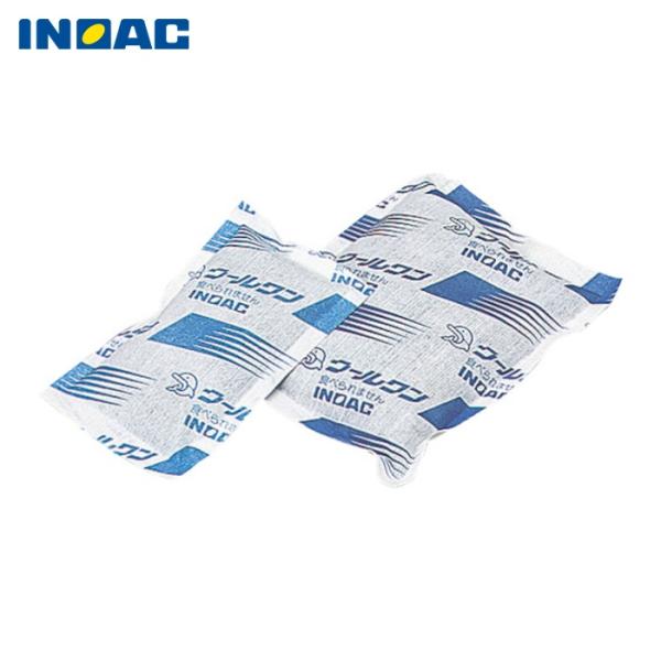 イノアック 保冷剤|特長:袋状の最も手軽な蓄冷剤です。 蓄冷剤の結露を防止する不織布付で荷物がぬれるのを防ぎます。