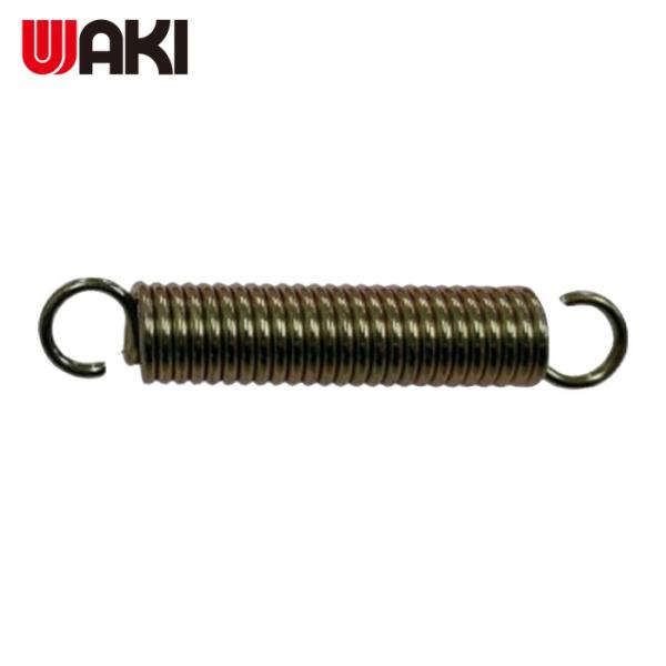 WAKI 引張コイルばね(スチール)|特長:引張り方向に荷重を受ける用途に用いられるため、両端部がフック形状になっています。