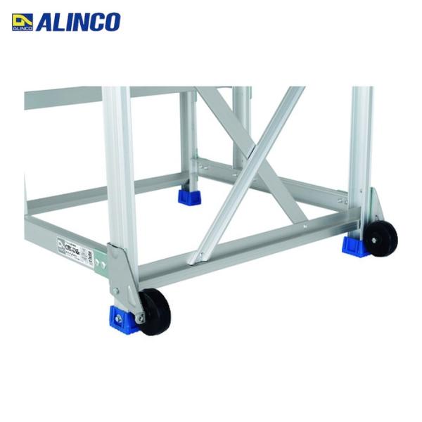 アルインコ 作業台用オプション|特長:作業台CSB・CSBC・CMT用背面キャスターセットです。