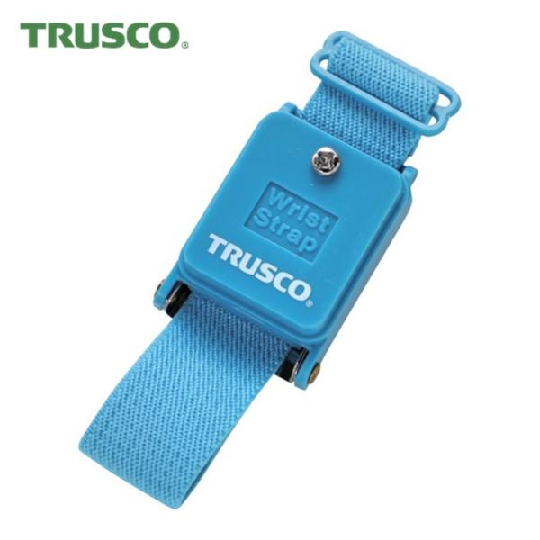 TRUSCO リストストラップ|特長:コロナ放電を利用した静電気除去装置です。 コードレスなので、移動が多い作業に便利です。
