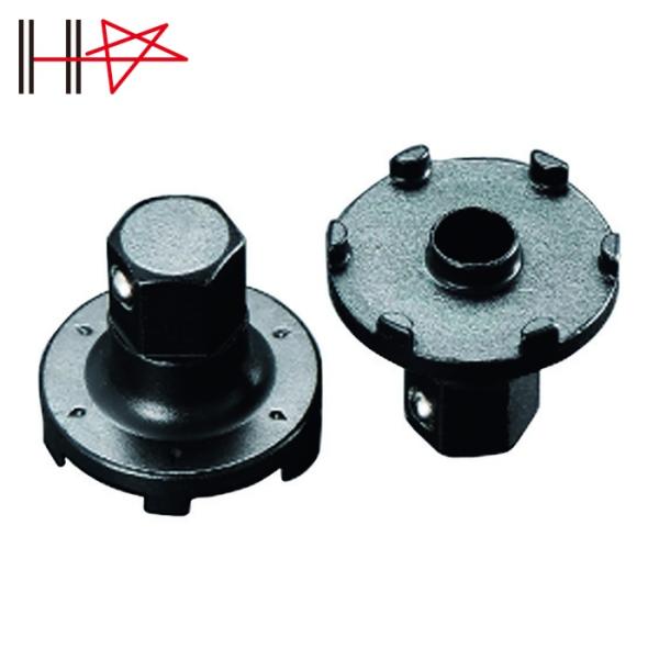 DAIDOHANT ジョイント金具|特長:座金とナットを一体化させた金物で、アンカーボルトM12を本体で締め付けることで仕上げ面をフラットにできます。 座金部裏面の突起で木材を切削するため、座彫作業が不要でスピーディーに施工できます。 仕上...