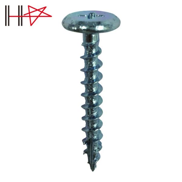 DAIDOHANT 木工用造作ビス|特長:大きな頭でガッチリ固定します。 足割加工を施しているため、木材に対して負担を軽減します。 (長さ13・17mmは空回り防止のため、足割レス)ねじ部にセレーション加工(ねじ山に切れ目をいれている)を施...