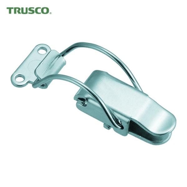 TRUSCO パッチン錠|特長:突出部を避けて金具止めが可能です。
