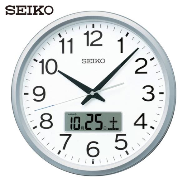 SEIKO 時計(アナログ表示)|特長:最大32チャンネルをチャイム設定出来る電波時計です。 判読性を追求したクロック専用UDフォントを使用しています。