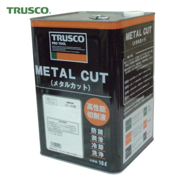 TRUSCO 切削・研削油剤|特長:鉱物油と乳化剤を主成分として水に希釈すると乳白色に溶解します。 重切削の領域まで使用できます。