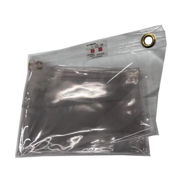 特長●上部にハトメ付きで取付が簡単です。●透明でシート表面に文字印刷がなくクリアです。●防炎認定品で防炎ラベル付きです。用途●飛沫感染対策用途として。●受付、レジなどの対面時に。●工場内、オフィスなどの間仕切り用として。