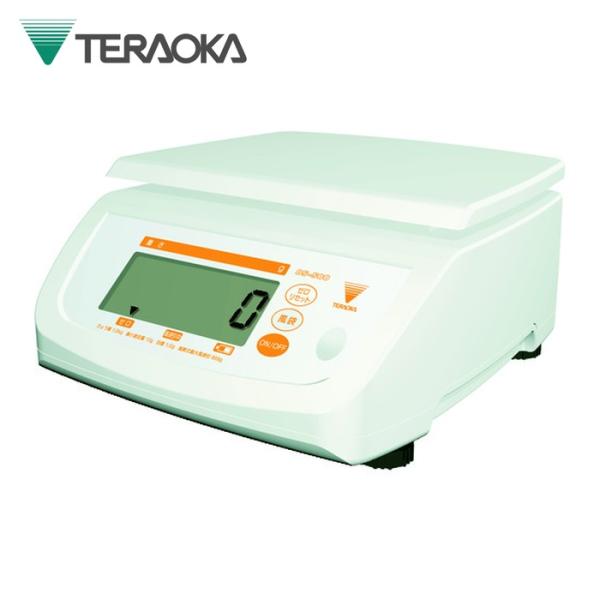TERAOKA 防じん・防水型デジタルはかり|特長:本体重量2。 2kgと軽量で持ち運びも手軽にできます。 国家検定付です。