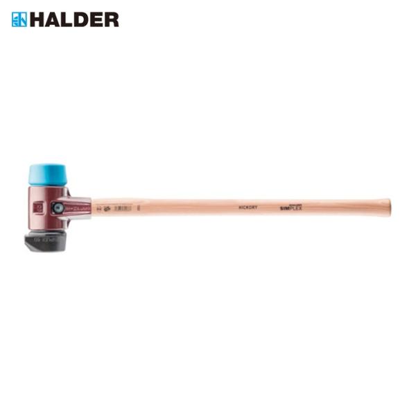 HALDER コンビネーションハンマー|特長:ハンマーを立てて置いておくことができるので屈まずにハンマーを取ることができます。 ボルト1本で全ての部品を交換する事が可能です。