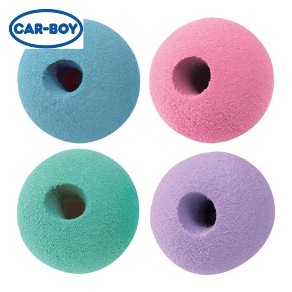 CAR-BOY イス用キャップ|特長:豆イス使用時にお子様の足を踏んでしまう等の事故の衝撃をやわらげます。 すべり止めや床キズ防止の効果もあります。