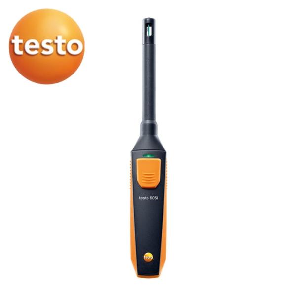 ・testo605iは、室内やダクト内の温度と湿度の測定に最適で、露点温度・湿球温度・絶対湿度の演算も可能です。・スマートフォン/タブレットに専用アプリを入れて使用すると、室内やダクト内の気温と湿度を簡単にそして確実に測定できます。・測定温...
