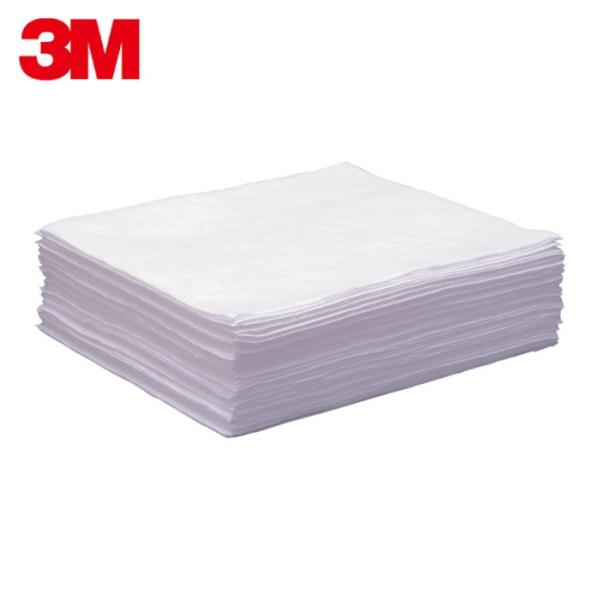 3M 吸収材(シートタイプ)|特長:親油性とはっ水性を有しているため、水をほとんど吸収することなく、オイル・有機溶剤などを速やかに吸収します。 表面にラミネート加工を施し、破れにくい。 親油性とはっ水性を有しており、効果的にオイル・有機溶剤...