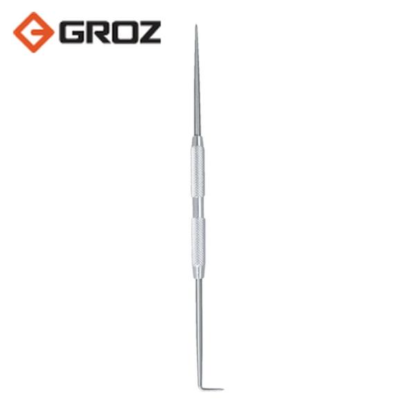 特長●グリップ部分はアルミ製で滑り止め加工されています。●先端部分はHRC55-60の硬度になっており確実なケガキ作業が可能です。用途●金属やその他材料へのマーキングに。